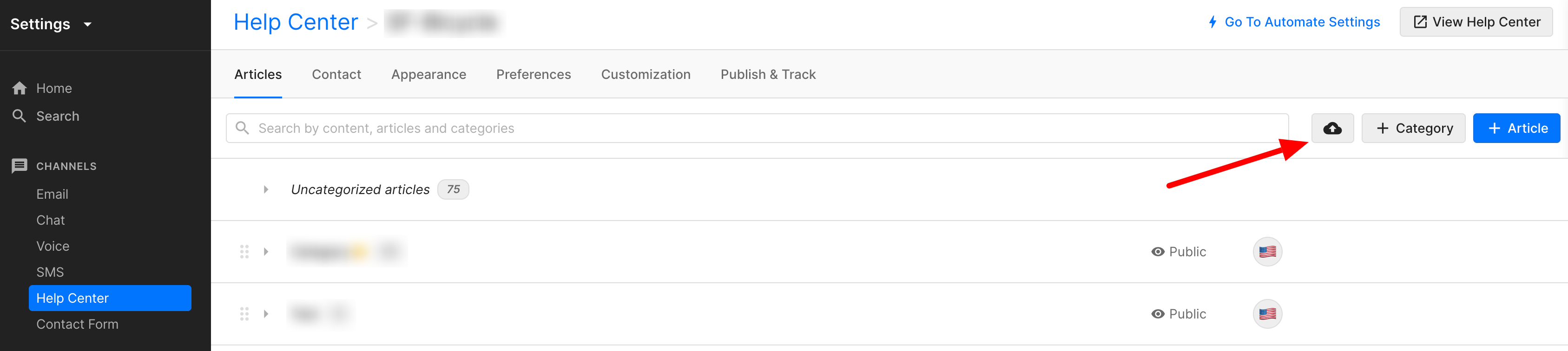 Import Help Center from Zendesk, HelpDocs, Re:amaze, and Intercom